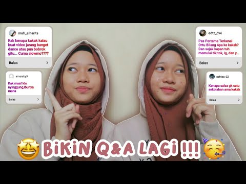 QnA : (kapan pertama kali kita bikin tiktok??) | Zalfa Zulfa