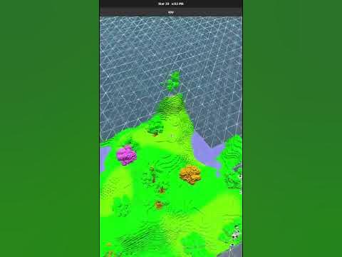 sneaky voxel engine heightmap render distance trick - YouTube