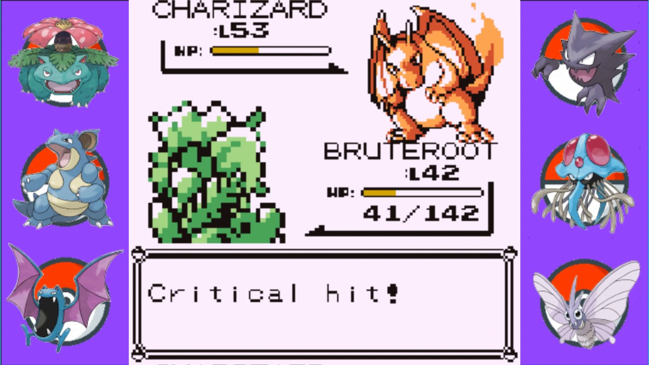 Highlight: Pokemon Blue Monotype Poison - YouTube