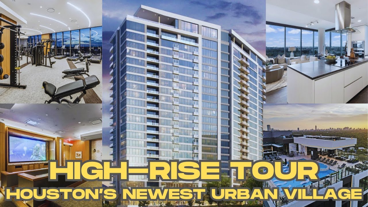 Inside Houston's Most Stunning Luxury High-Rise Apartment! - YouTube