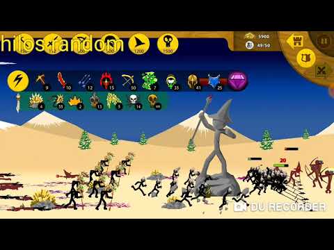 la batalla contra los magimatasanos en stickman legacy/hilos random