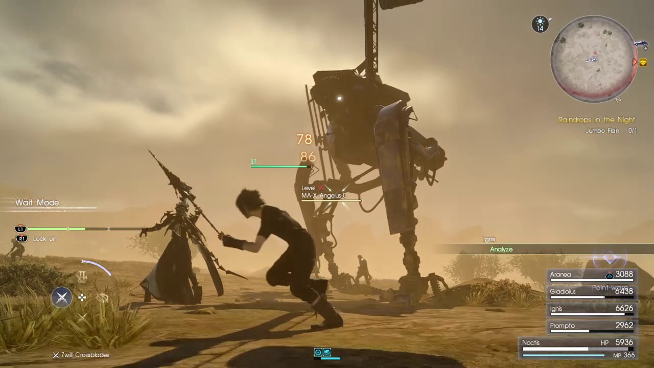 FINAL FANTASY XV best magitek suit v2 farm - YouTube