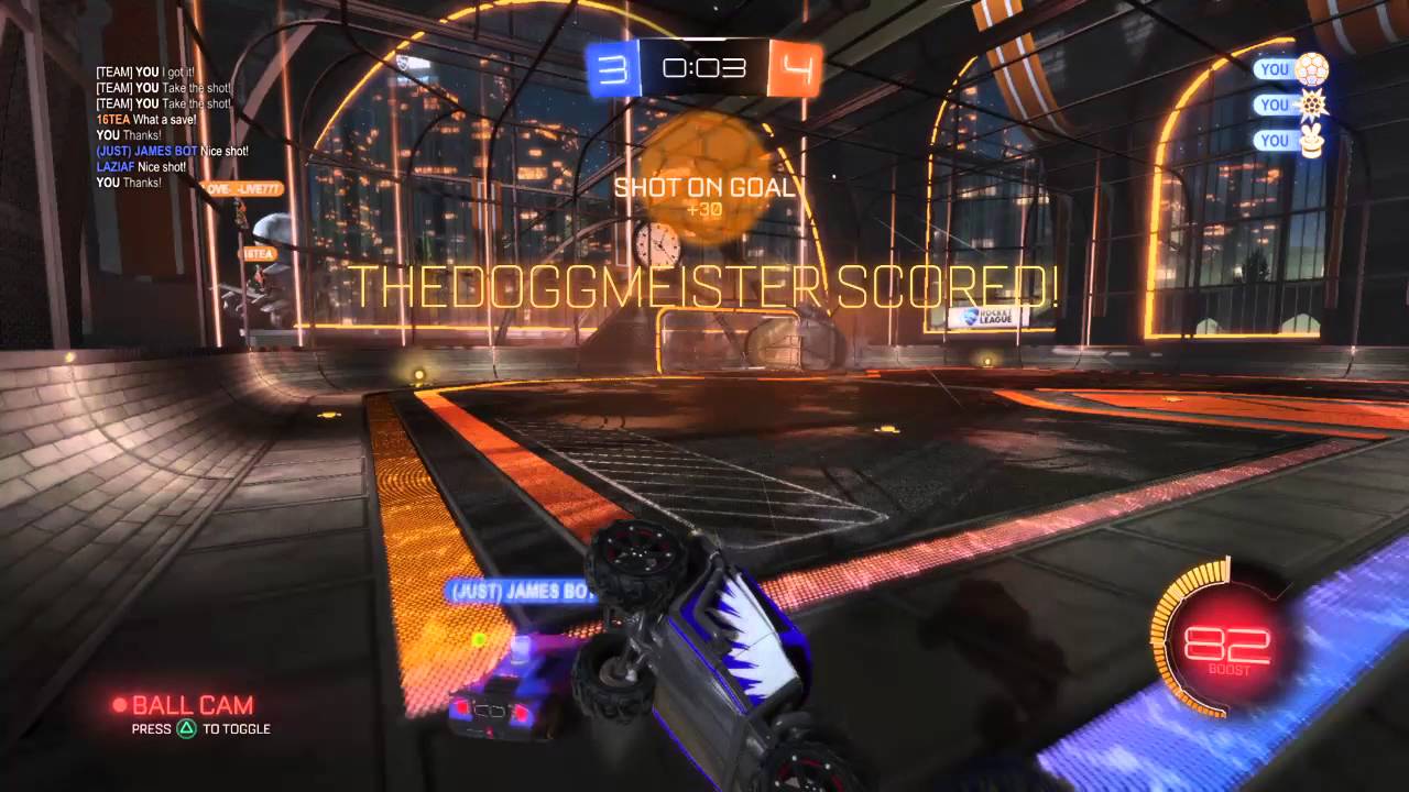 Rocket League end to end - YouTube