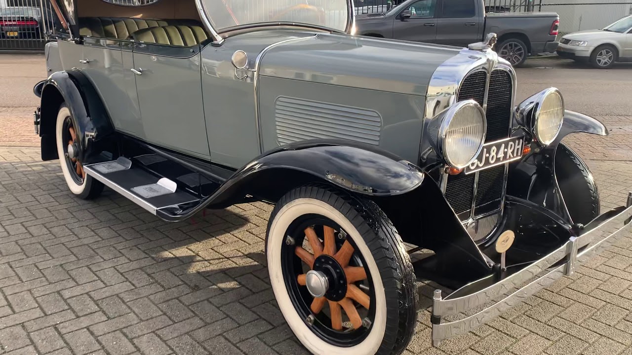 1929 Pontiac Phaeton Convertible - YouTube