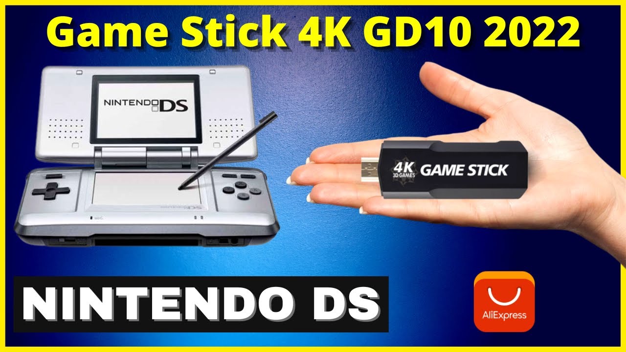 Novo Game Stick 4K 2022 - Jogos de Nintendo DS Adicionados Rodam Bem ...
