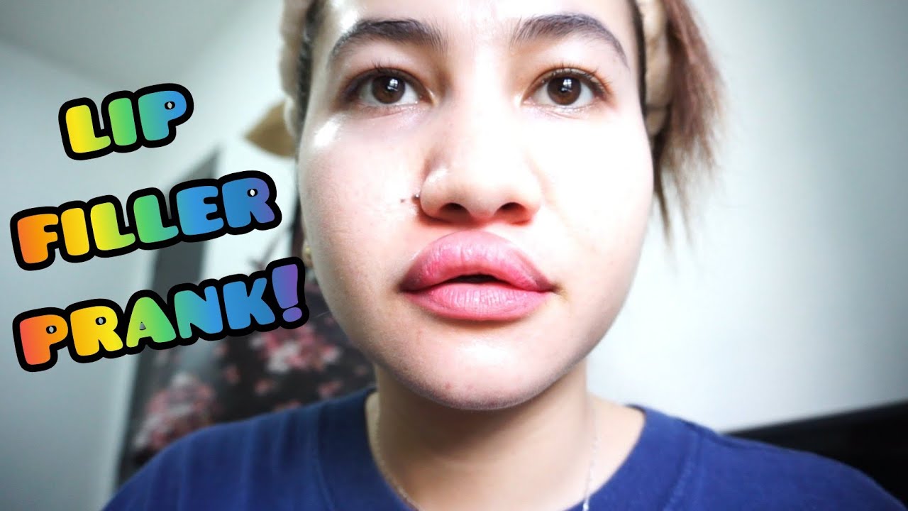 LIP FILLER PRANK! LAPTRIP MUKHA DAW AKONG BABOY RAMO HAHAHA🤣 - YouTube