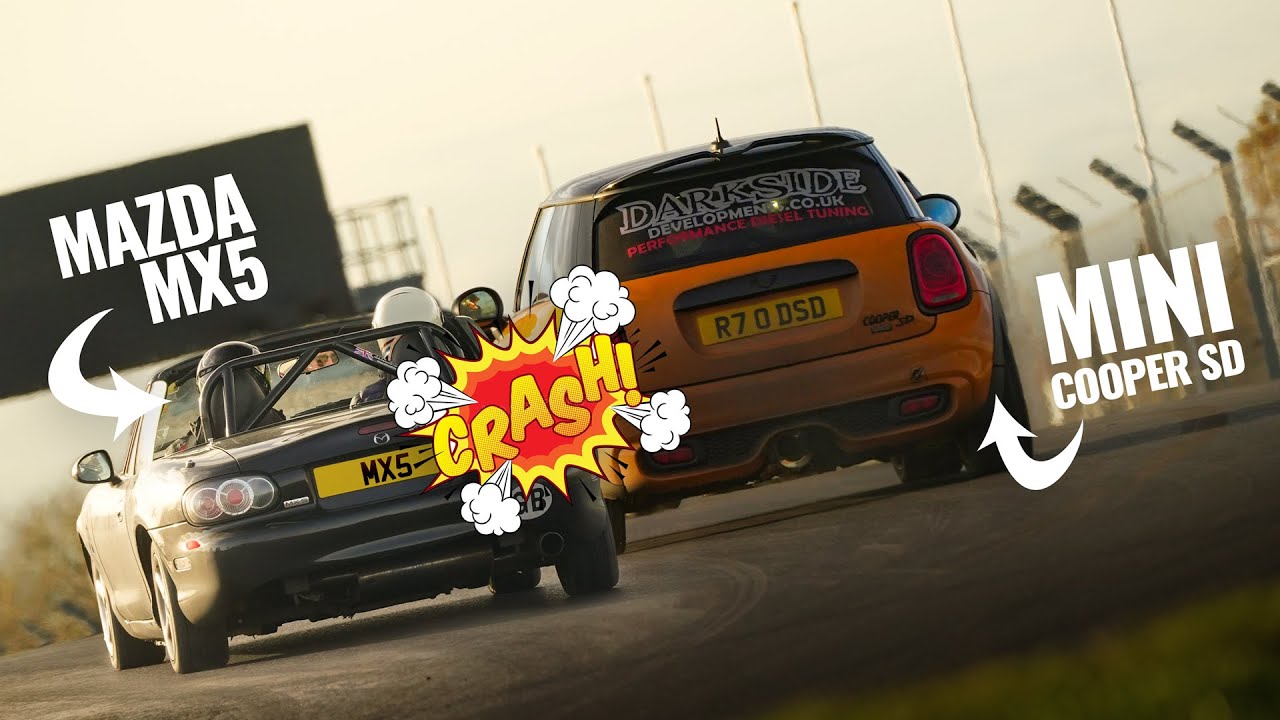 TRACK DAY CRASH! 💥 - YouTube