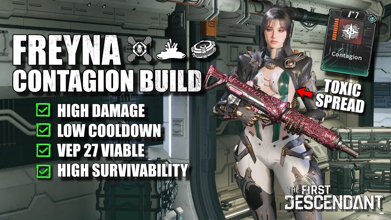 Freyna Contagion Build | The First Descendant - YouTube