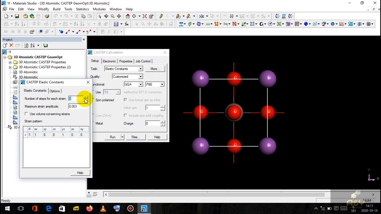 [CASTEP] Elastic and Optical properties calculation and analysis - YouTube