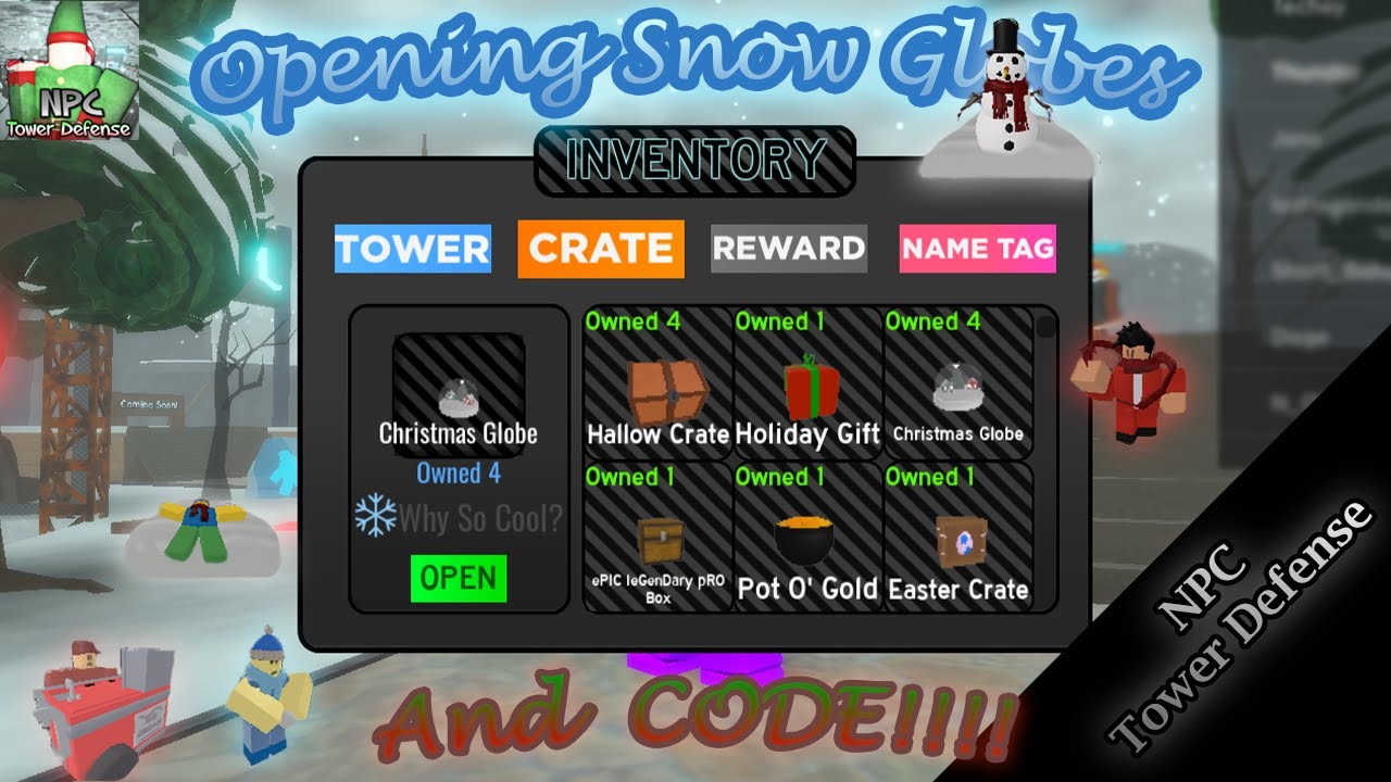 [Code Expired] Opening Snow Globes with 3k tickets & 1 Holiday Gift in ...