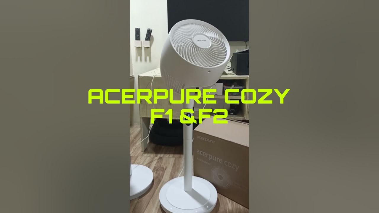 Tipid power consumption ngaung summer ACERPURE COZY F1 AND F2 - YouTube