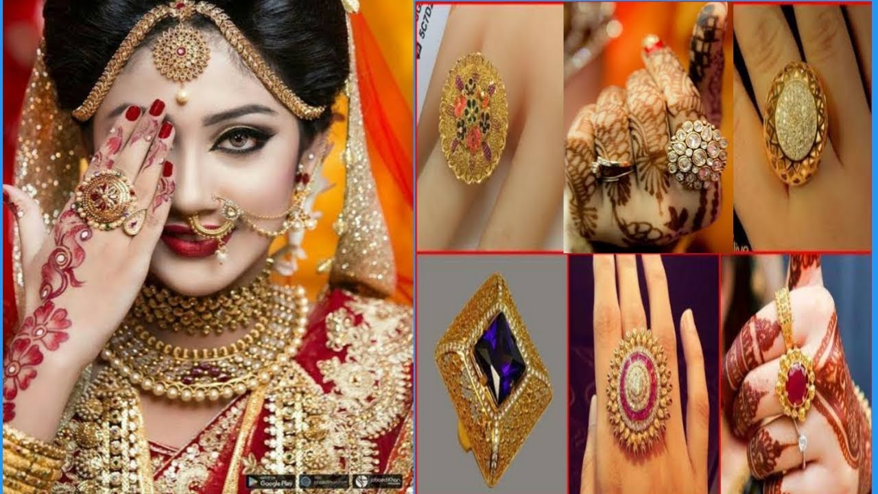 Latest fashanable Dulhan Ring Collection #lifestyle - YouTube