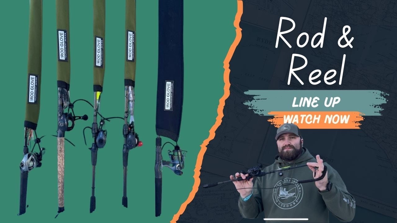 My Rod And Reel Setup (Yakrods) - YouTube