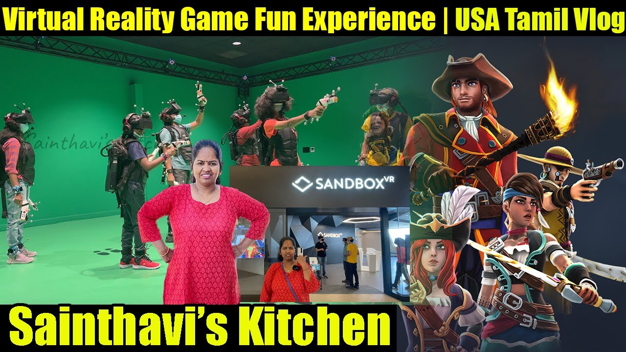 Kids Fun Activity Motion Capture VR Game Vlog | USA Tamil Vlog | Curse ...