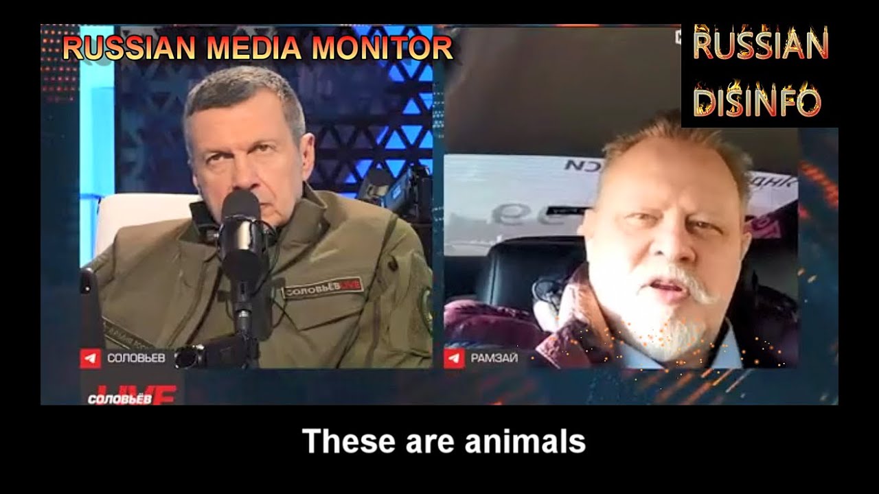 Vladislav Shurygin says Ukrainians are animals - YouTube