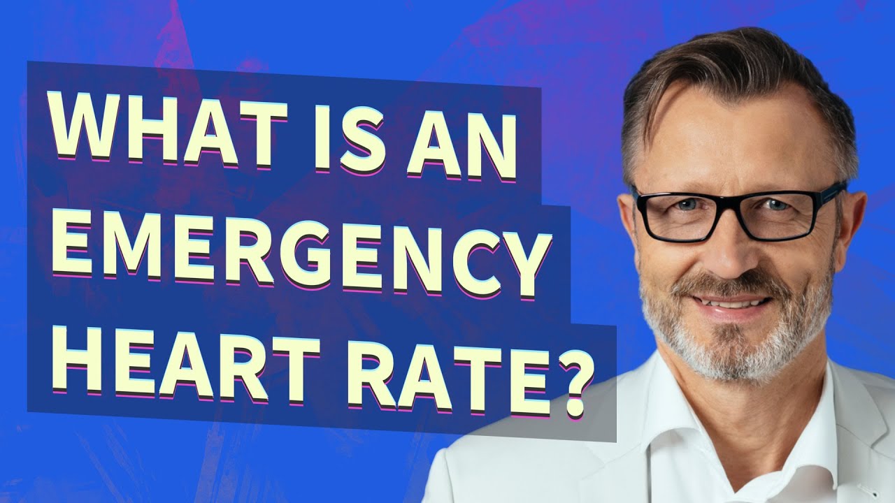 What is an emergency heart rate? - YouTube