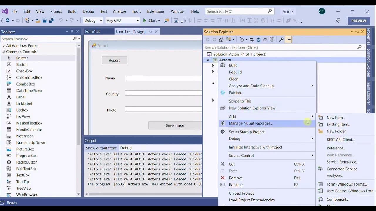 Display Image on RDLC Report From Database Table using C# - YouTube