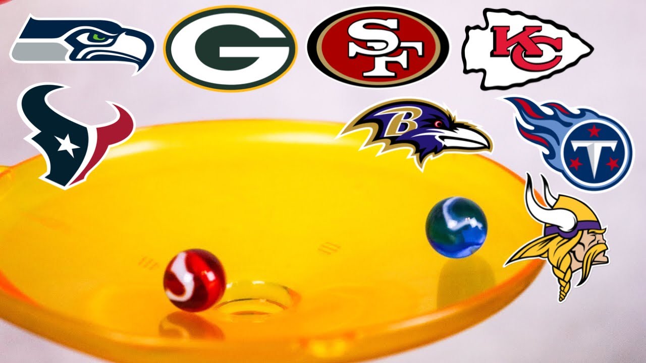 Marble Race: NFL Playoffs 2020 Round 2 | According to Marbles - YouTube