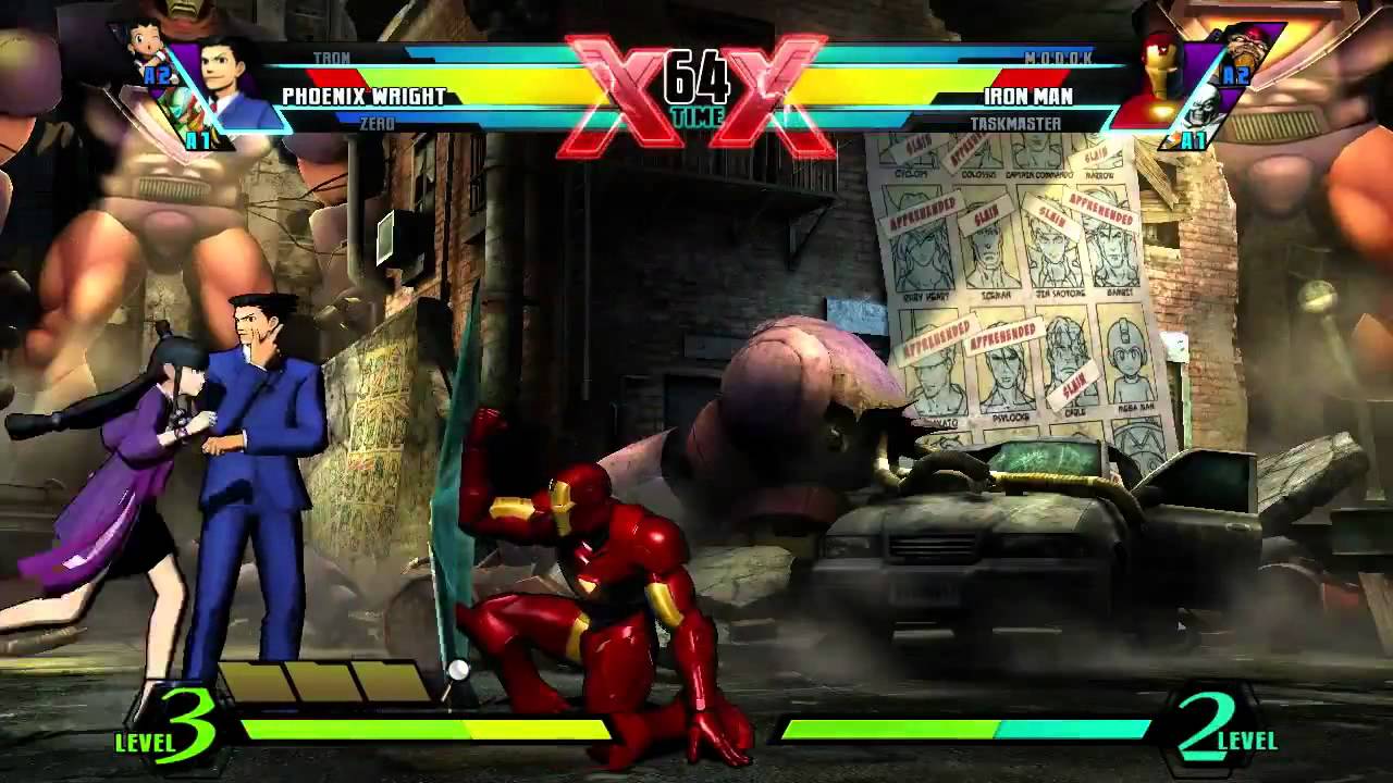 Ultimate Marvel vs Capcom 3 - Phoenix Wright - YouTube