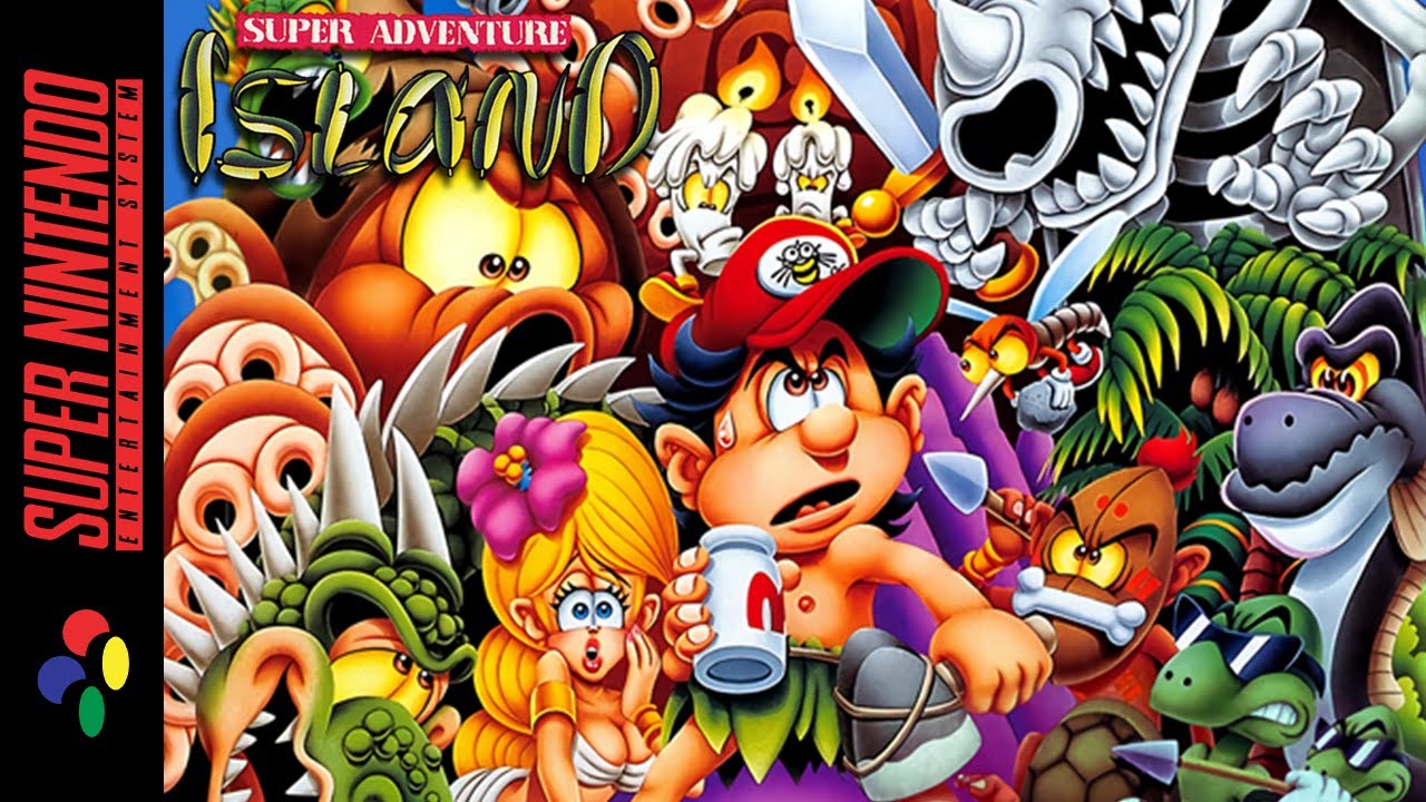 Super Adventure Island (SNES) Playthrough - YouTube