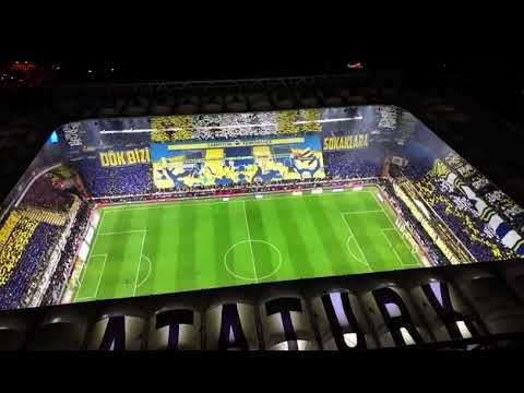 Fenerbahçe-Galatasaray | 01.12.2025 | Koreografi | Drone Çekimi