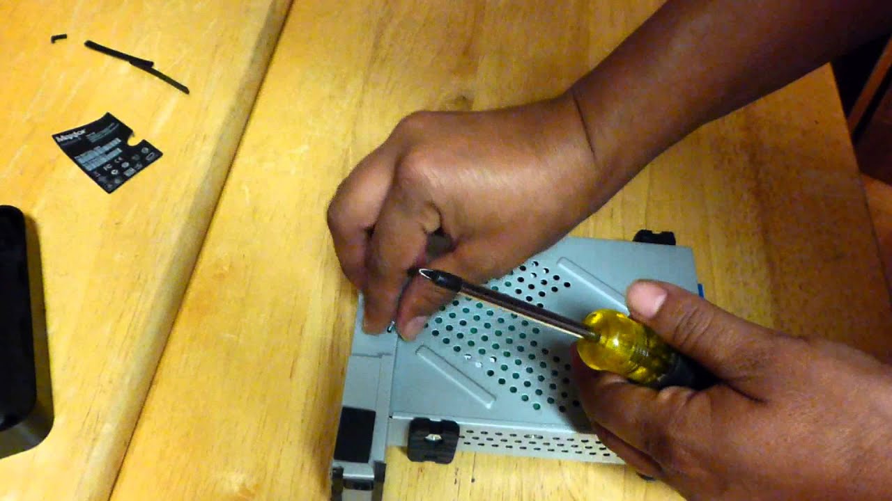 Maxtor One Touch 4 disassembly - YouTube