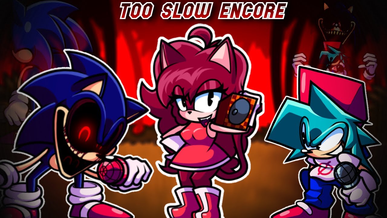 FNF - Too Slow Encore: Rebooted (V1.5) High Effort | FNF MODS - YouTube