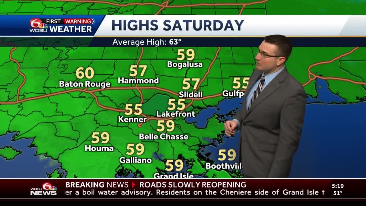 Another cold night but warming up this weekend - YouTube