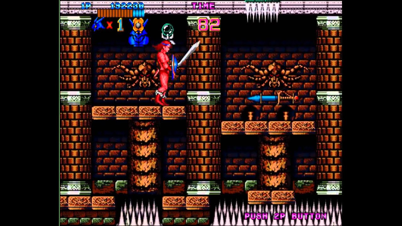 Dragon Unit / Castle of Dragon (Arcade) - YouTube