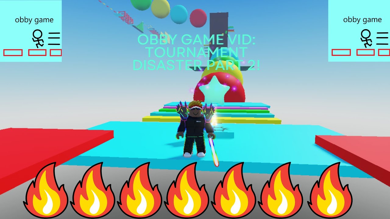 Obby game tournament disaster part 2:Origins - YouTube