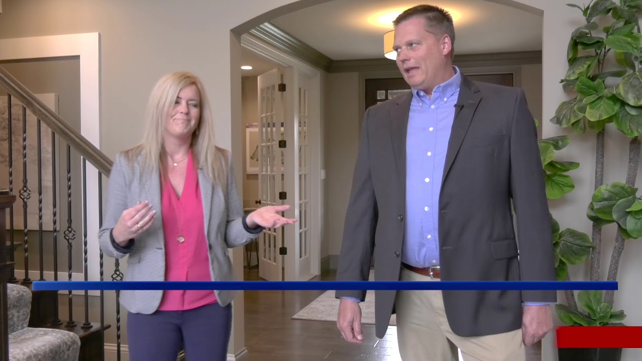 Chad Wilson previews new construction display home - April 2018 - YouTube