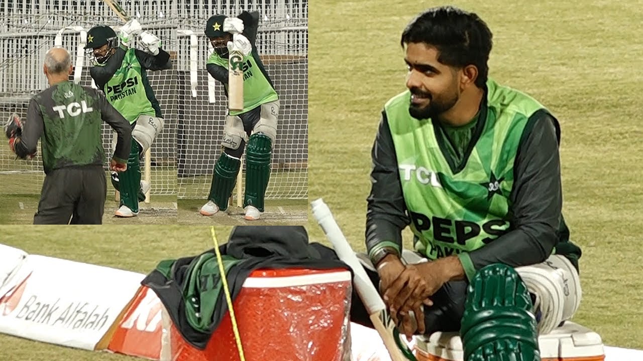 Watch The King’s Perfection 👑 | Babar Azam Batting Practice at Pindi ...