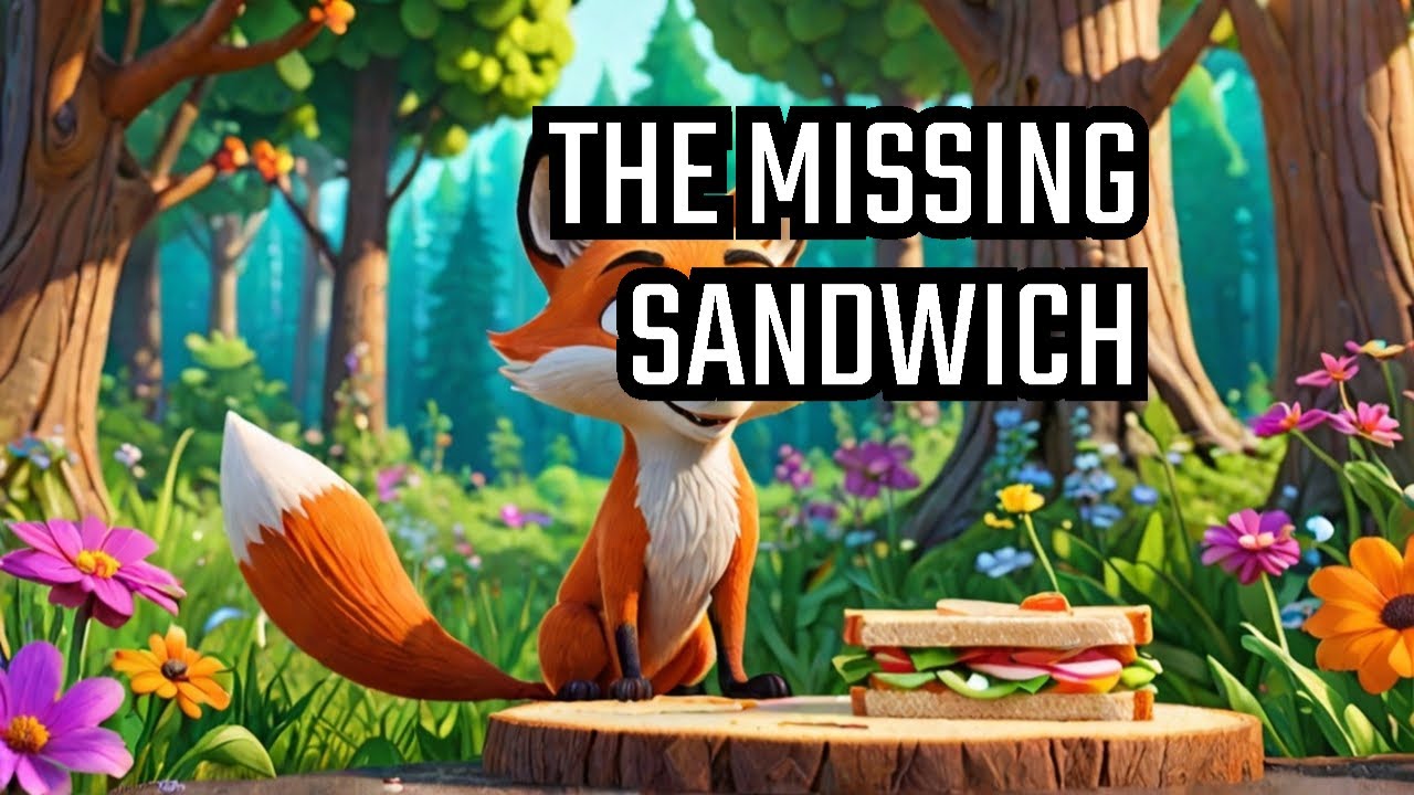 🎉Foxy and the Missing Sandwich | Children Story | Bedtime Stories - YouTube