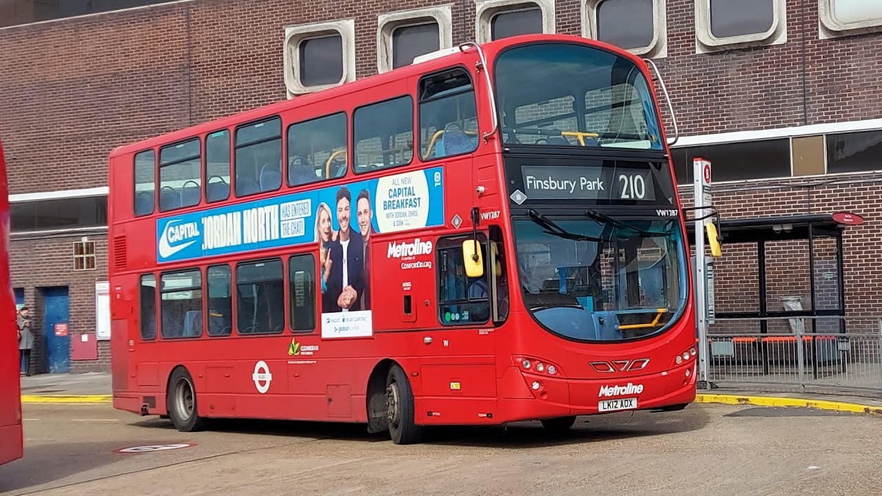 Metroline/Volvo B9TL Wright Gemini 2/€6 (LK12 AOX) - YouTube