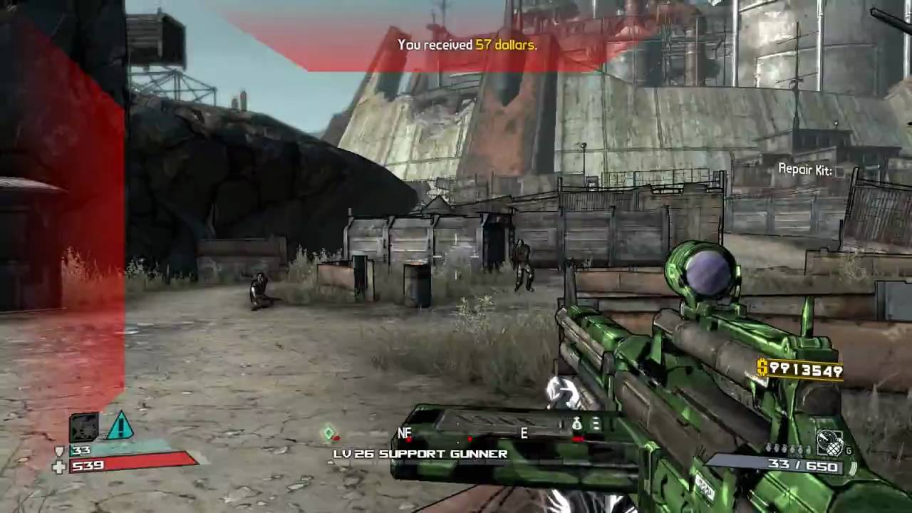 Borderlands - Crazy Earl's Scrapyard - Claptrap Rescue: Scrapyard - YouTube