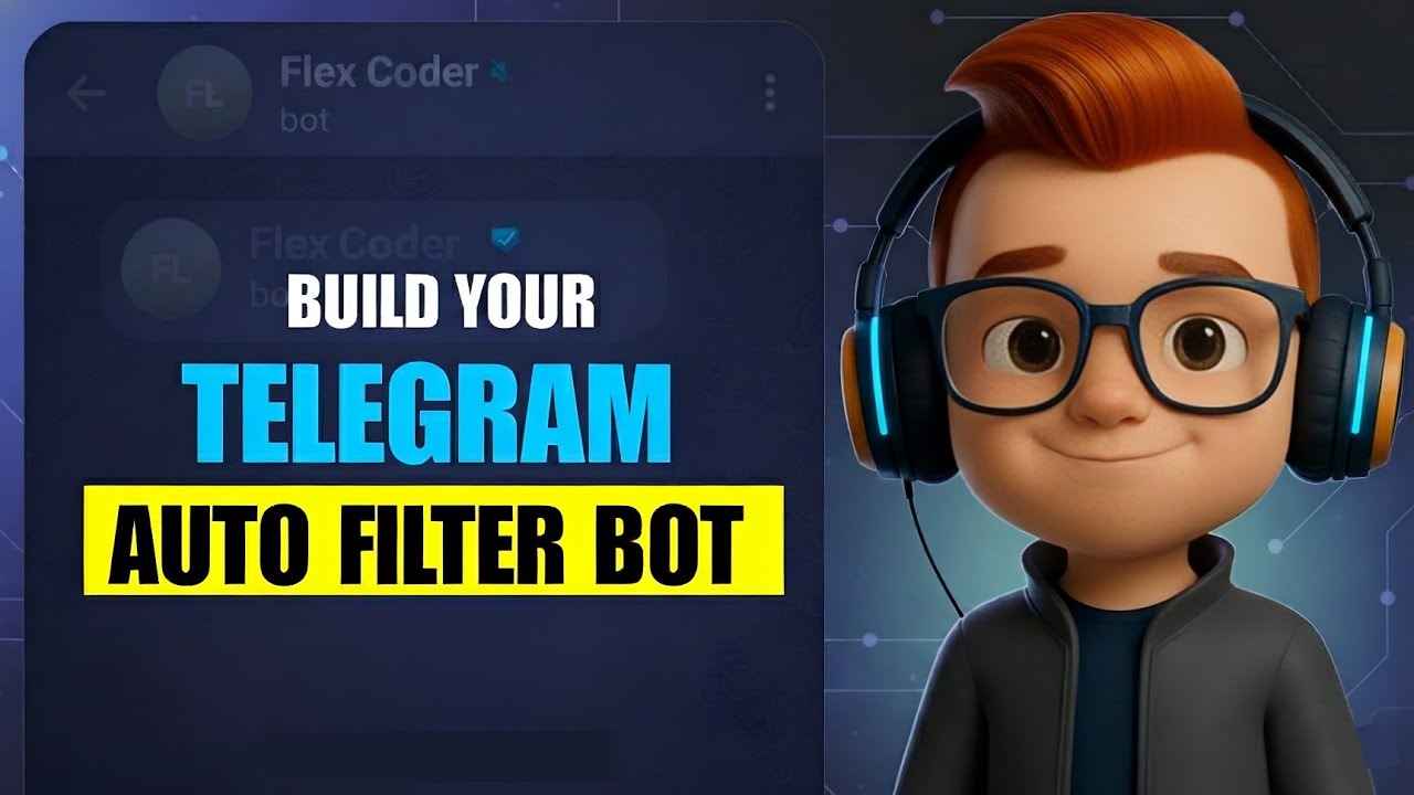 💫 Create Telegram Auto Filter Bot For Free - Server Host - YouTube