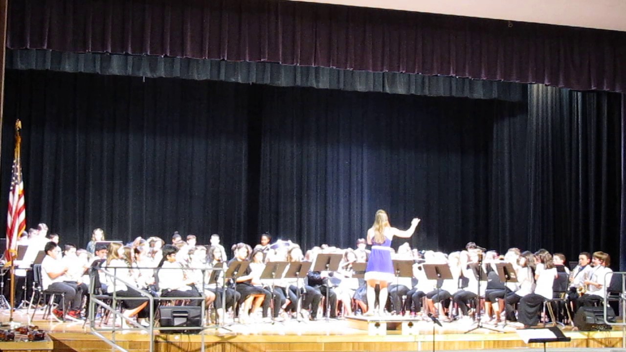Whitcomb Middle School 5th Grade Band, Spring Concert 2017 - YouTube