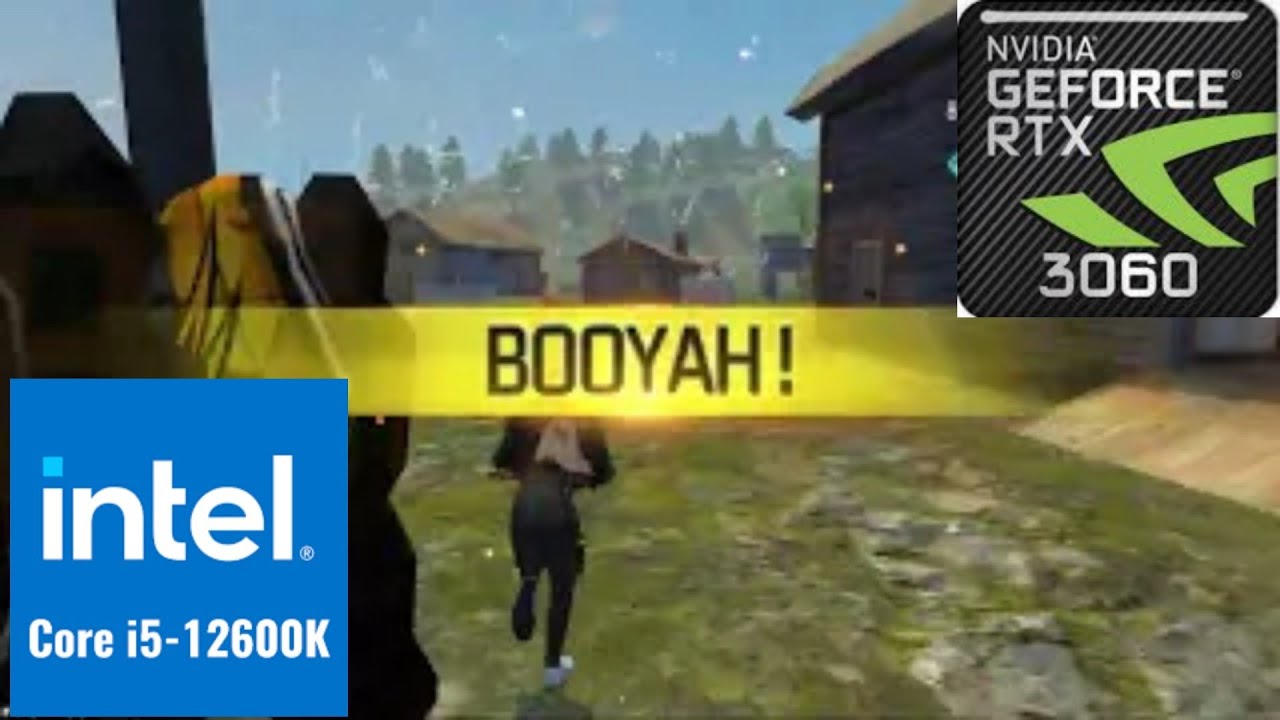 RTX 3060 + i5 12600k Bluestack 4 Free Fire 90 fps Gameplay - YouTube