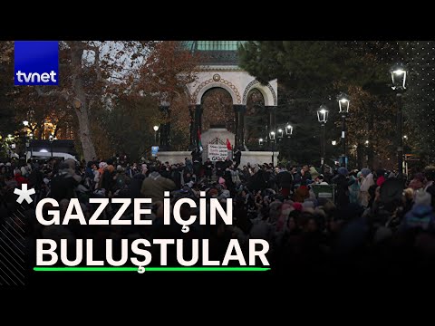 Binlerce kişi Gazze için Sultanahmet'te iftarda buluştu