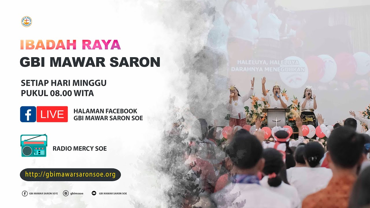 Ibadah Raya GBI Mawar Saron SoE - Minggu, 2 Maret 2025 - YouTube