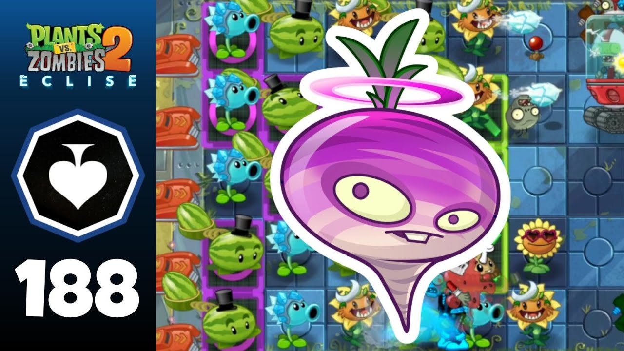 Tile Turnip Turns the Tides! Plants vs. Zombies 2 Eclise - YouTube