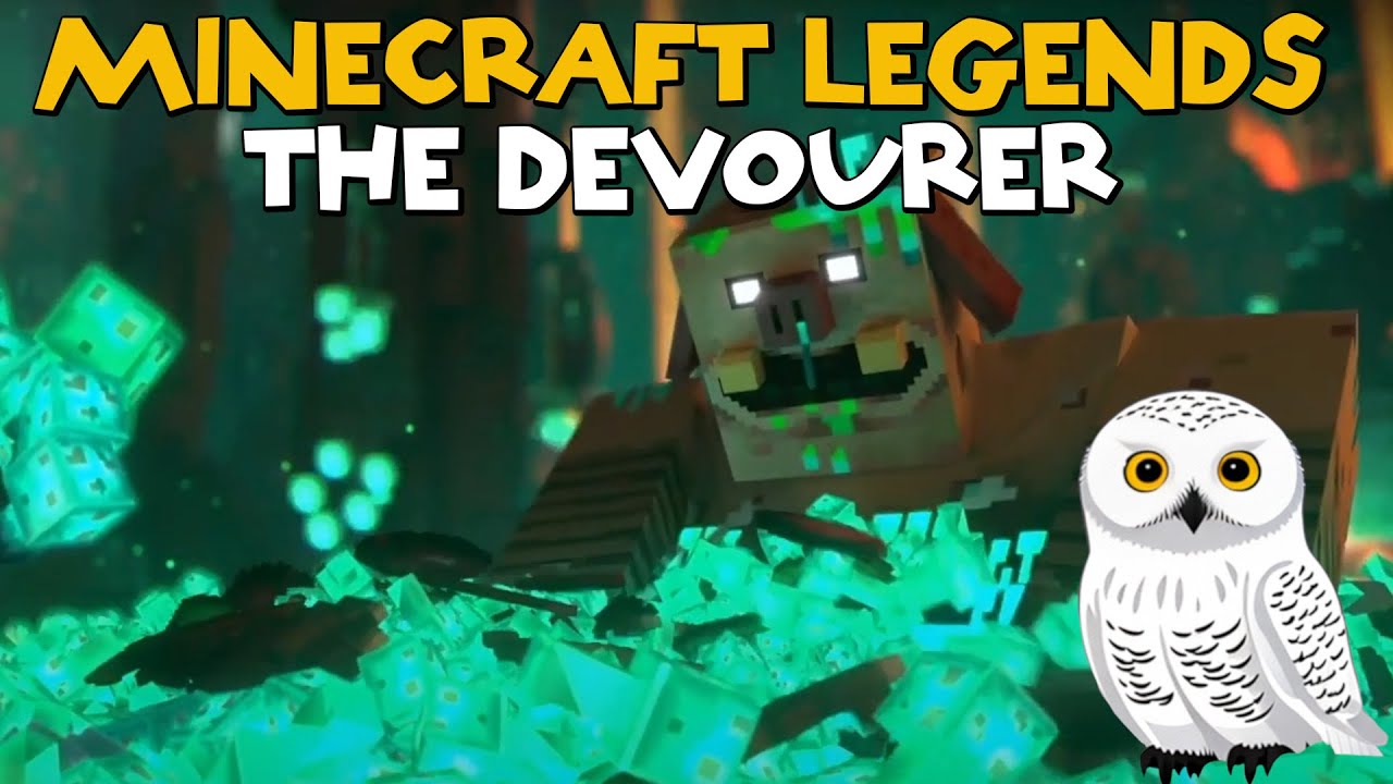 The Second Boss The Devourer! | Playthrough Part 11 | Minecraft Legends ...