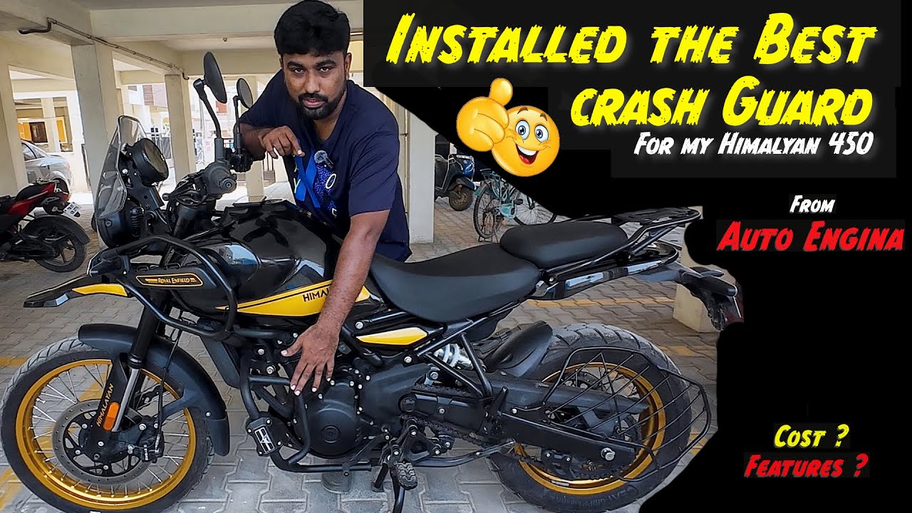 Finally installed 🤩 the Best Crash Guard for our Himalayan 450👌 from ...