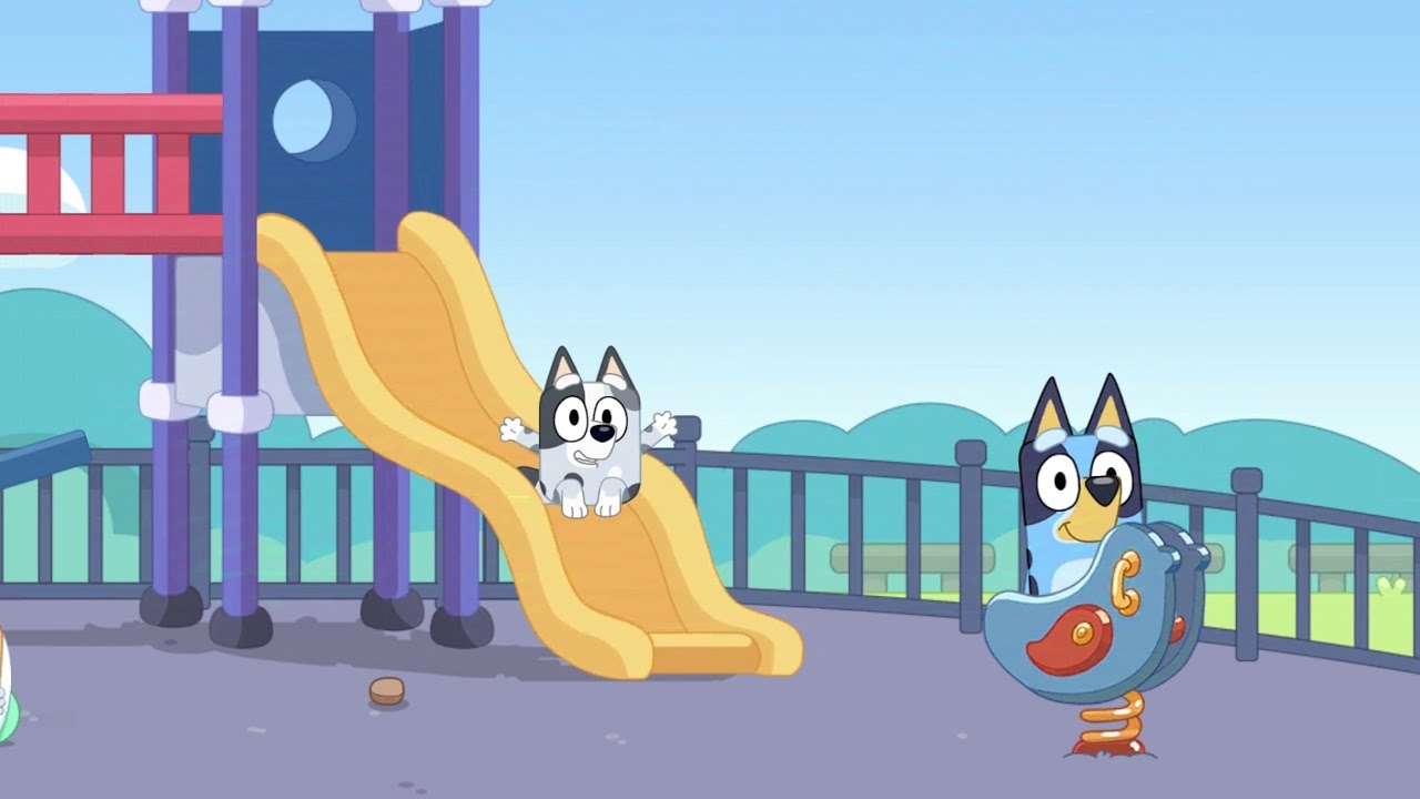 Bluey: Fun time in the Playground - YouTube