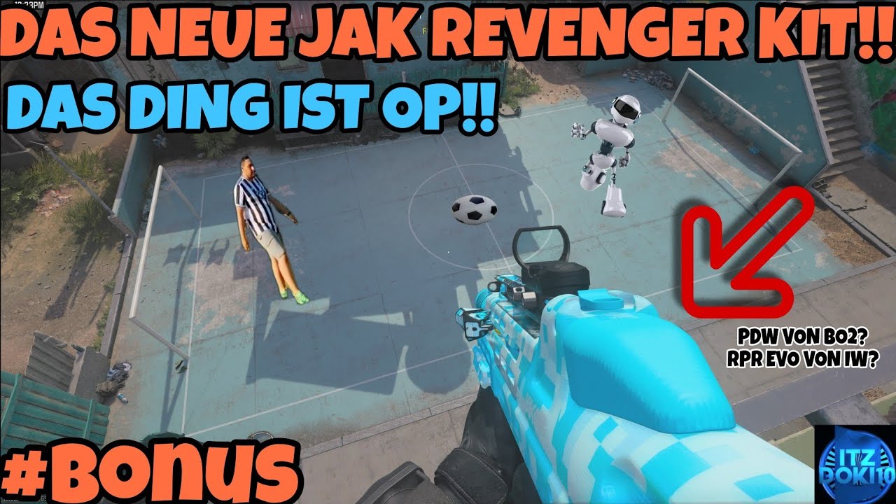 DAS NEUE JAK REVENGER KIT IST ZU STARK🤯 | IST DAS DIE PDW VON BO2 ...