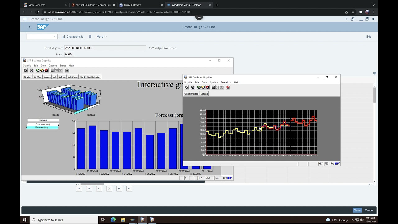SAP Tutorial LAB 3 03 How create Forecast for Product Group - YouTube