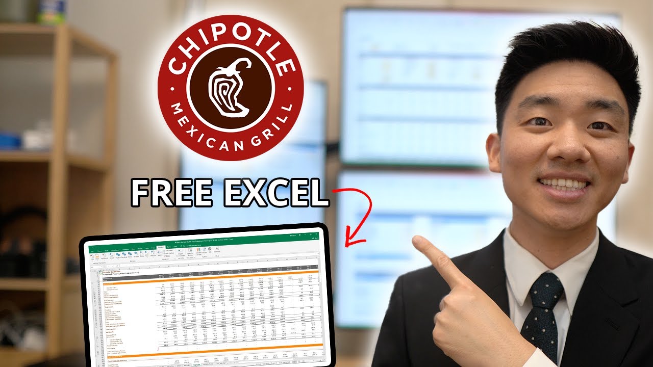 Chipotle ($CMG) DCF Valuation Model | Built By Former JP Morgan Banker ...