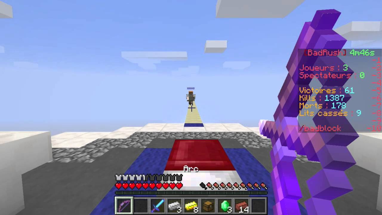 Rush [MINECRAFT 1.8.9] Badblock - YouTube