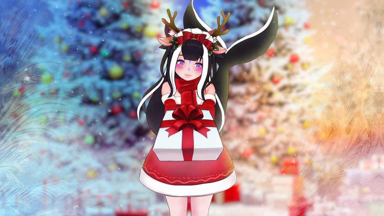 Shylily Christmas art animation - YouTube