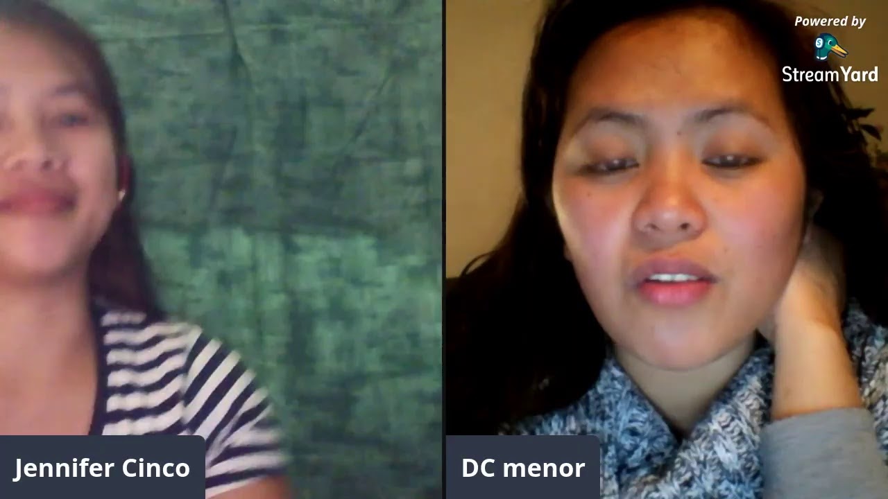 Jennifer Cinco First live stream - YouTube